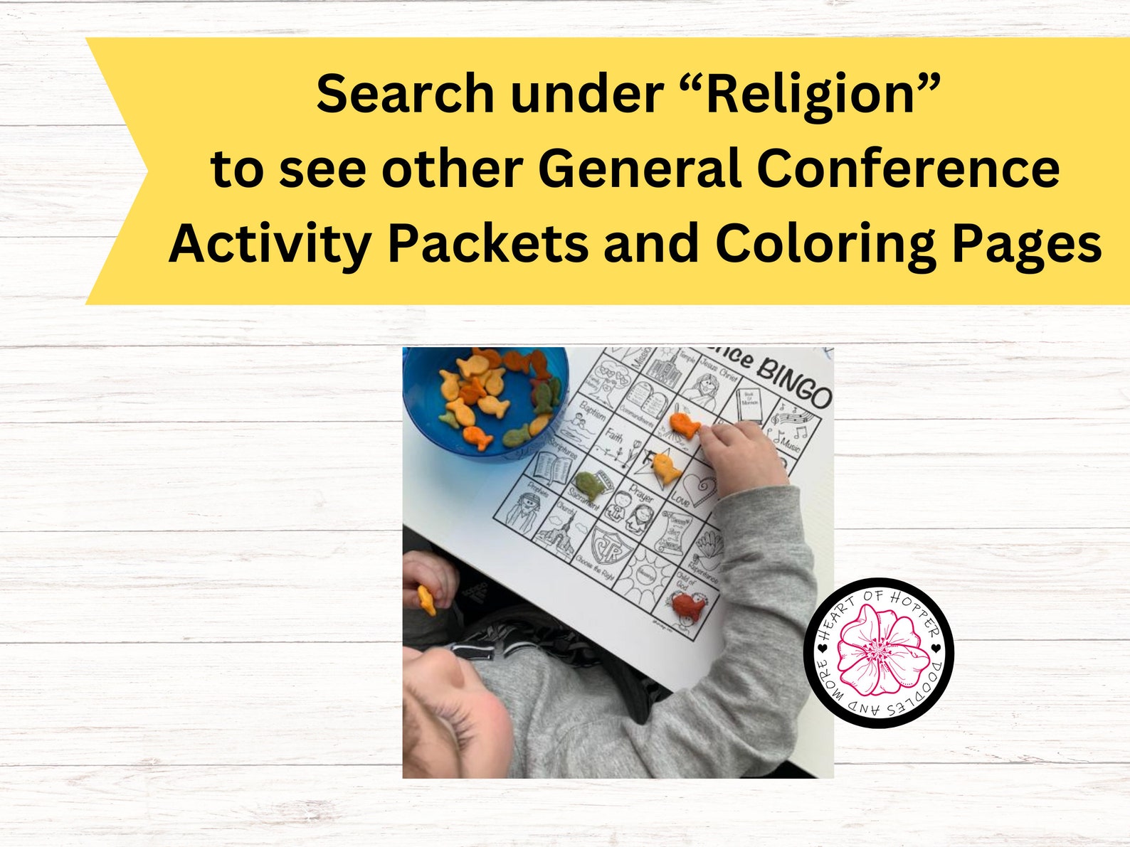 A General Conference Activity Packet Fun Activities for All Ages Color ...