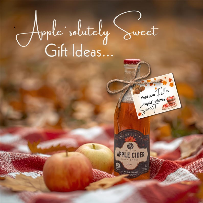 Apple Gift Tags | Teacher Appreciation | With Bonus Top 10 Fall Gift ...