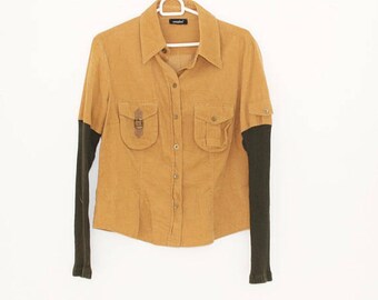 Yellow camel jacket | Etsy