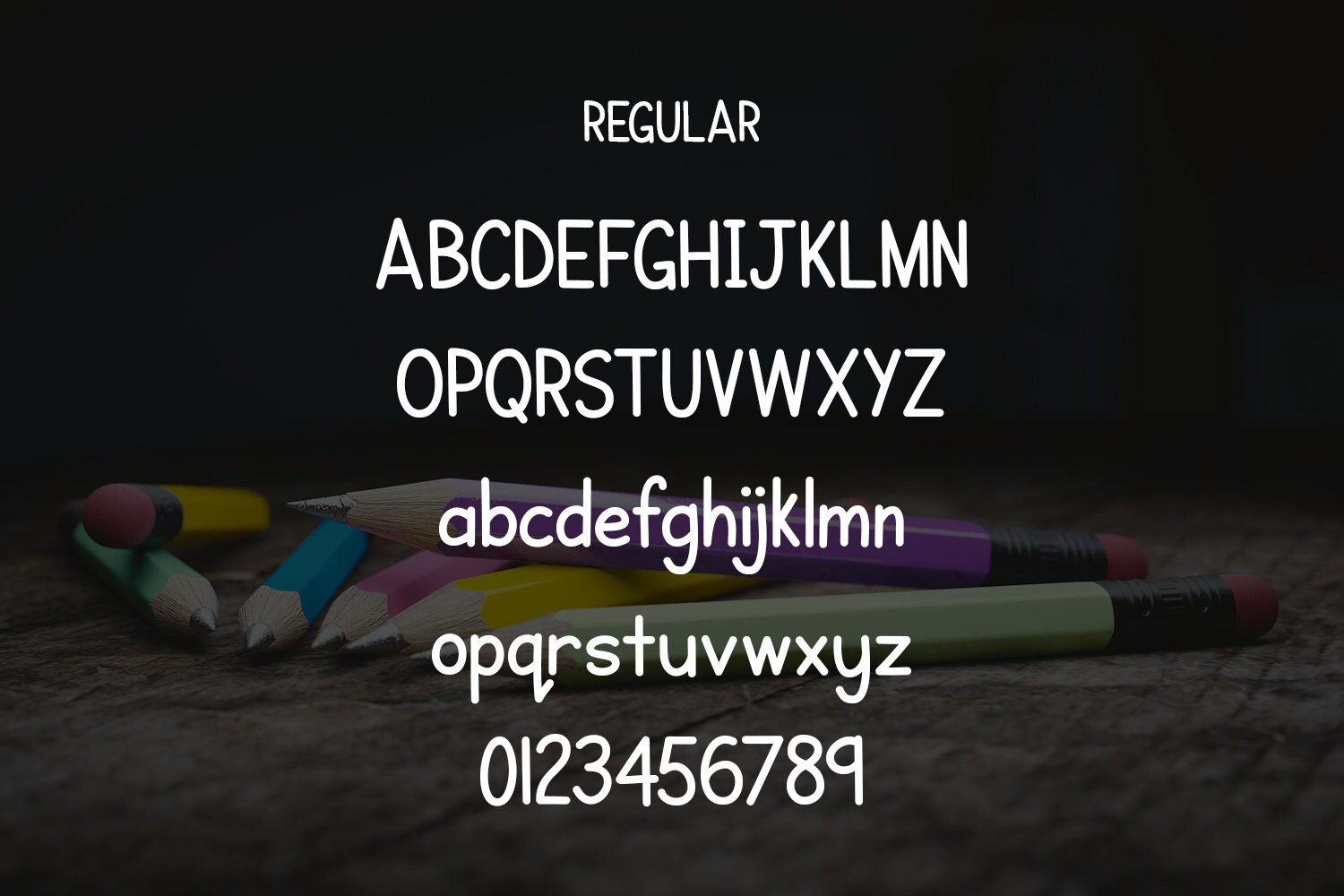 Karlie School, Handwriting Font, Traceable Font, Learn to Write ...