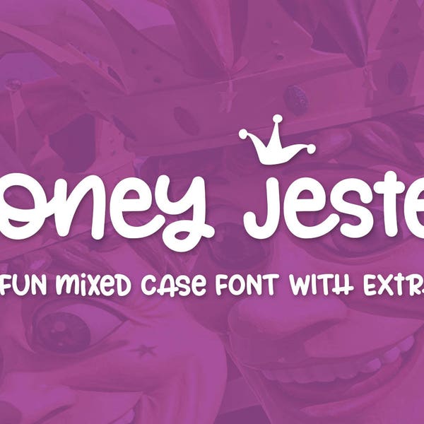 Jester Font - Etsy