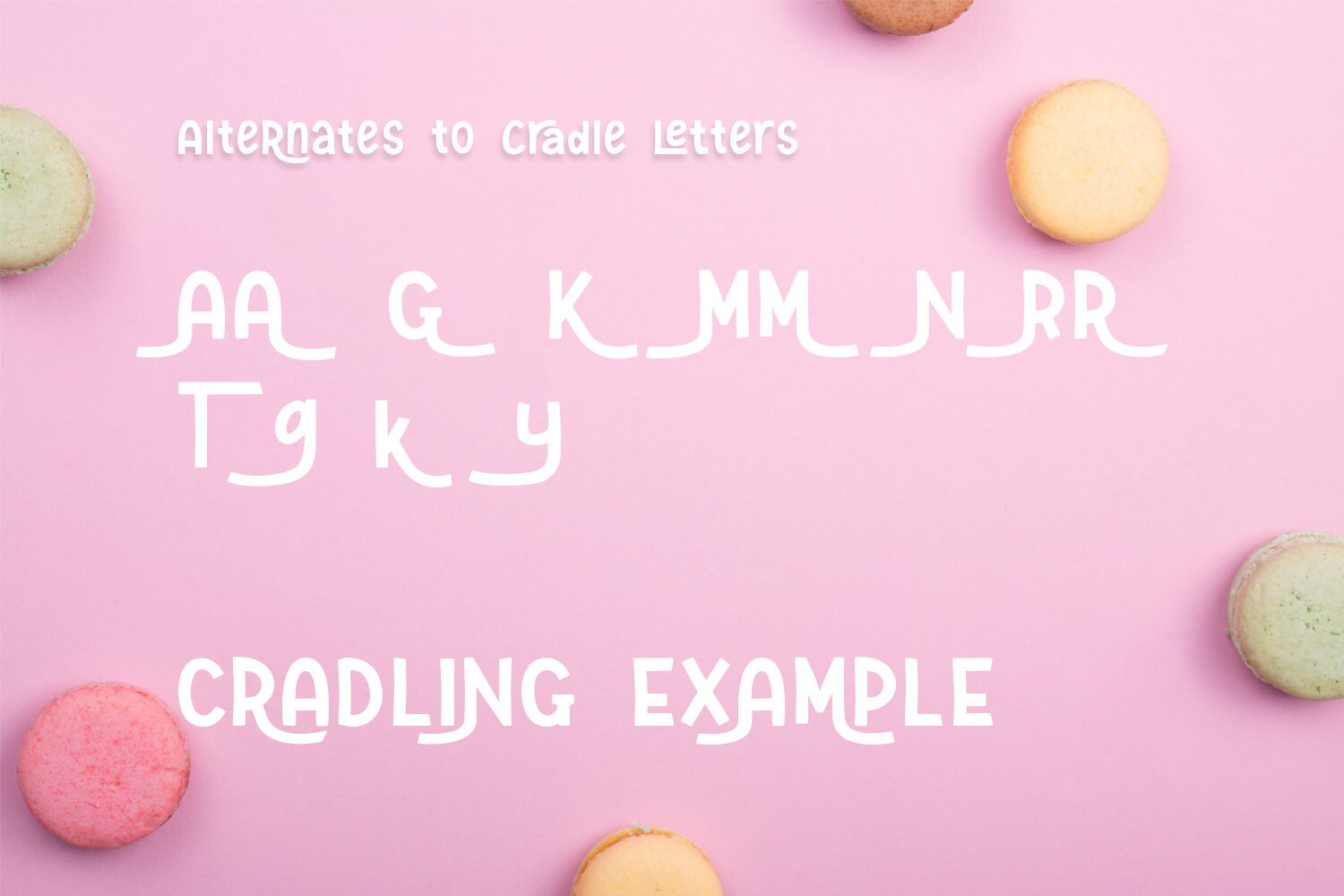 Friday Feels Font, Fun Font, Stackable Font, Ligatures Font, Decorative ...