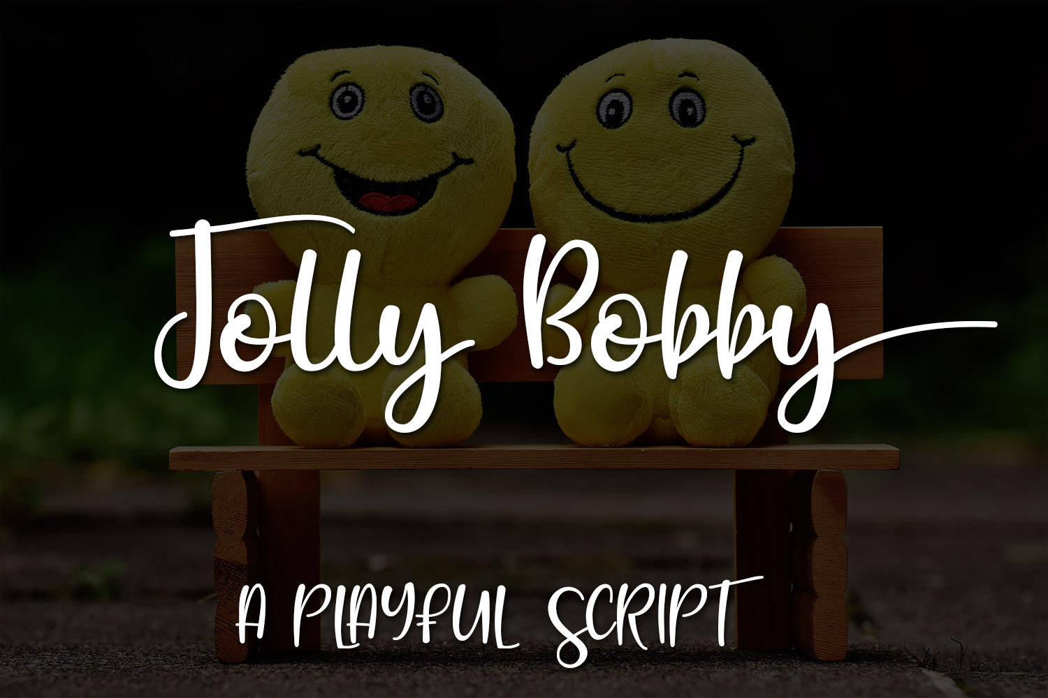 Jolly Bobby, Script Font, Playful Font, Relaxed Font, Fun Font ...