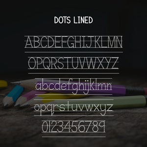 Karlie School, Handwriting Font, Traceable Font, Learn to Write ...
