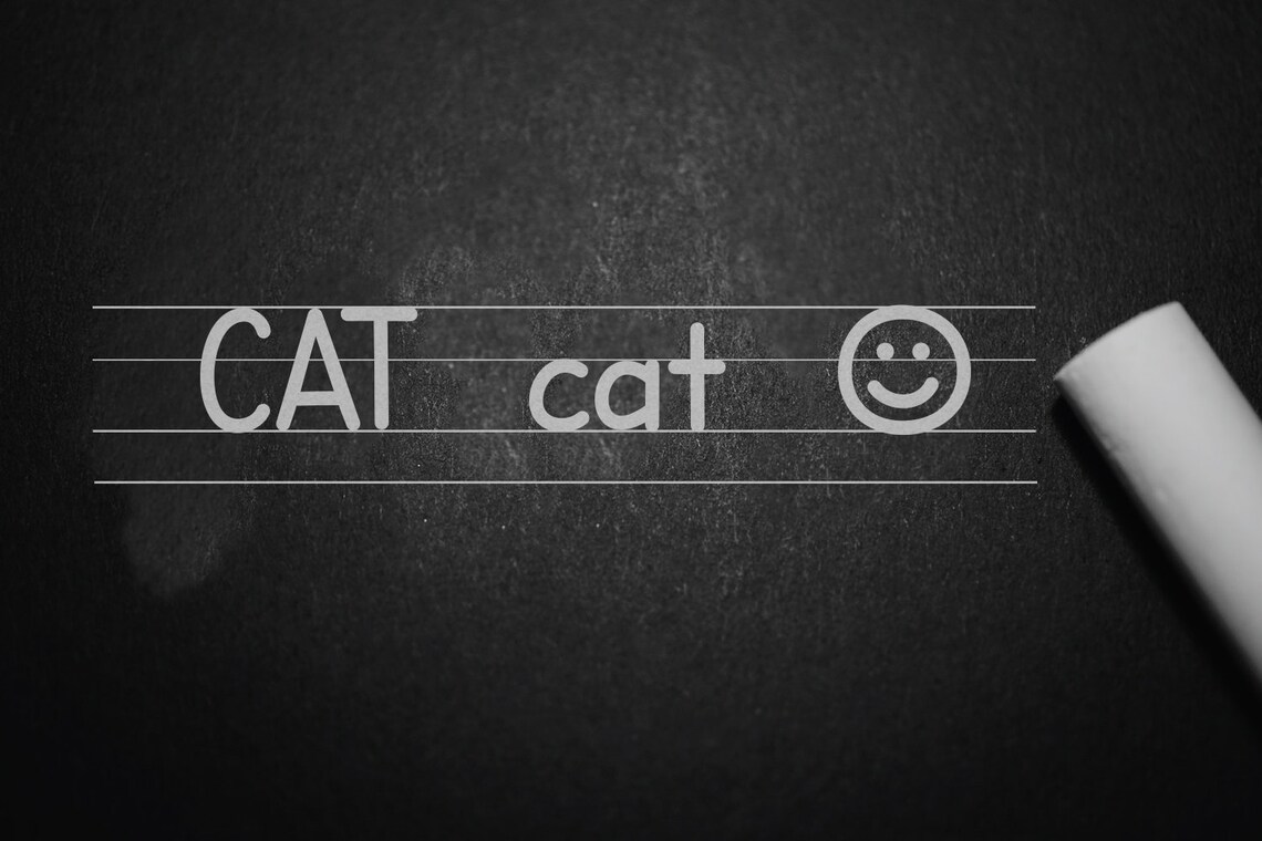 Karlie School, Handwriting Font, Traceable Font, Learn to Write ...