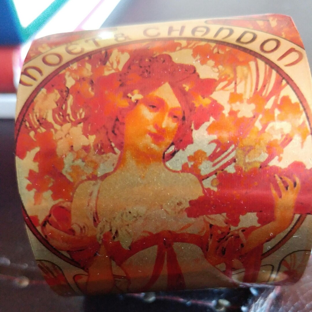 Alphonse Mucha Bracelet. Art Nouveau Gift. Alphonse Mucha Jewelry ...