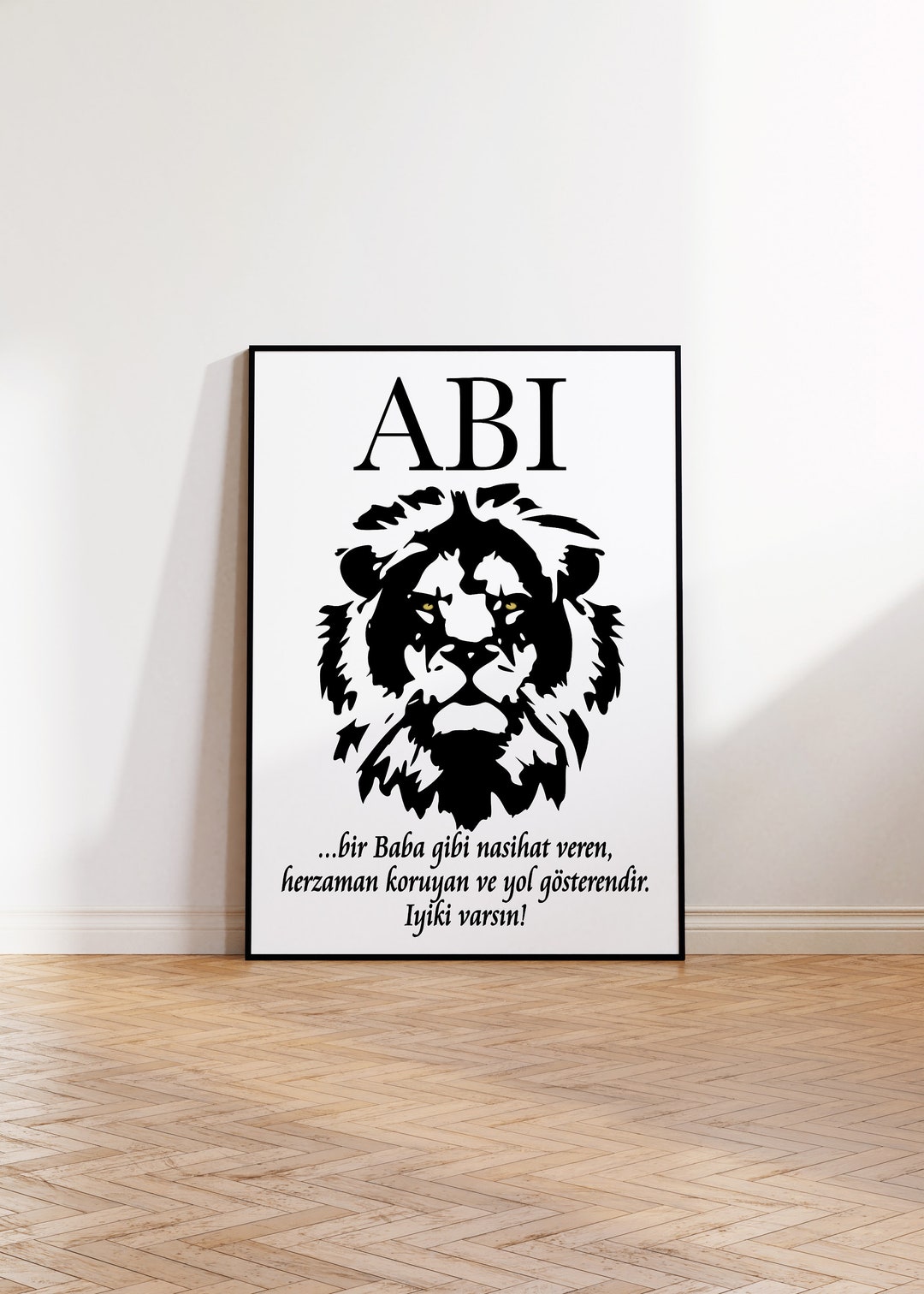 ABI Posters Family Abiye Hediye Abi Icin Sözler Aslan Abi Aile Panosu ...