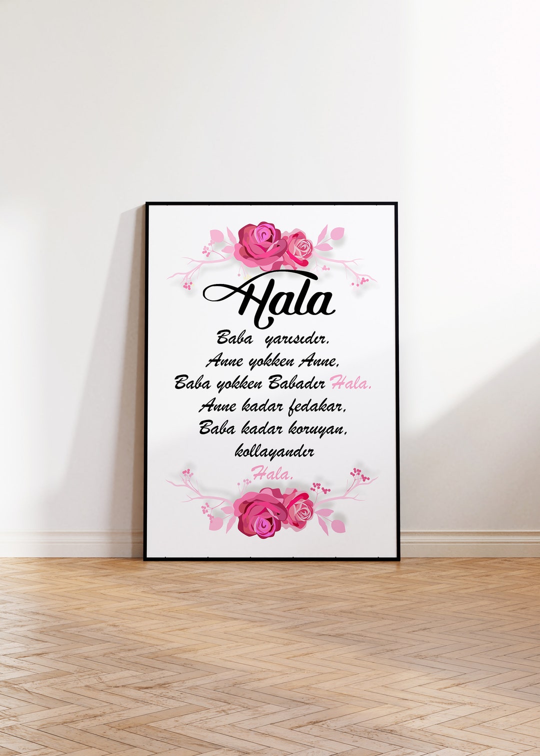 Hala halaya hediye hala icin sözler - Etsy.de
