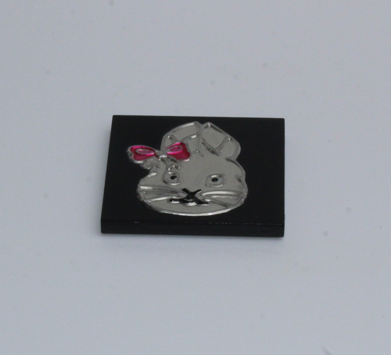 Hand Embossed Pewter Bunny Rabbit Fridge Magnet - Etsy UK