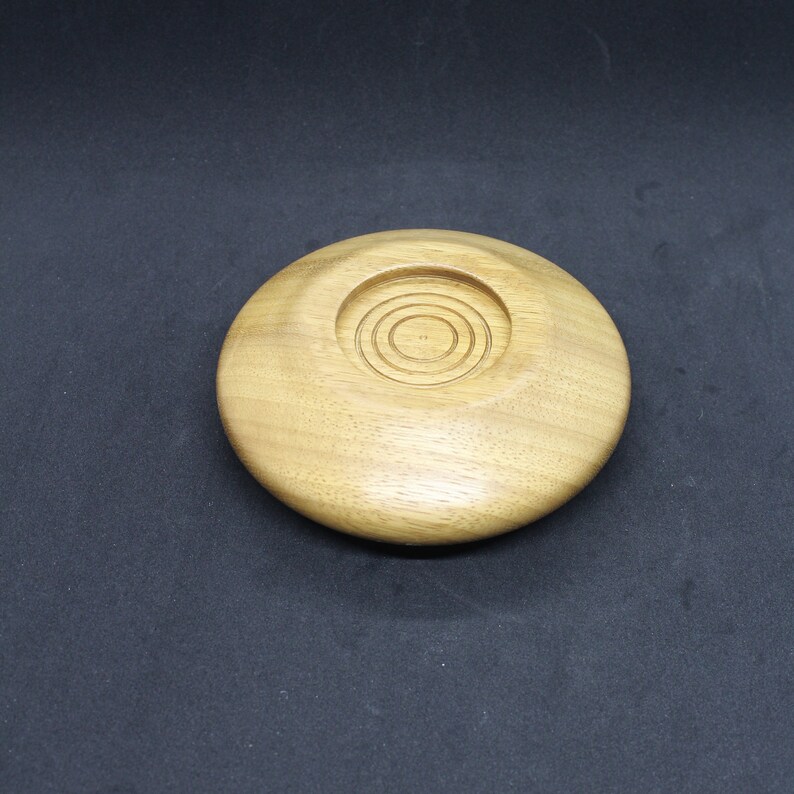 Lathe Turned Iroko Potpourri Bowl With Pewter Lid - Etsy UK