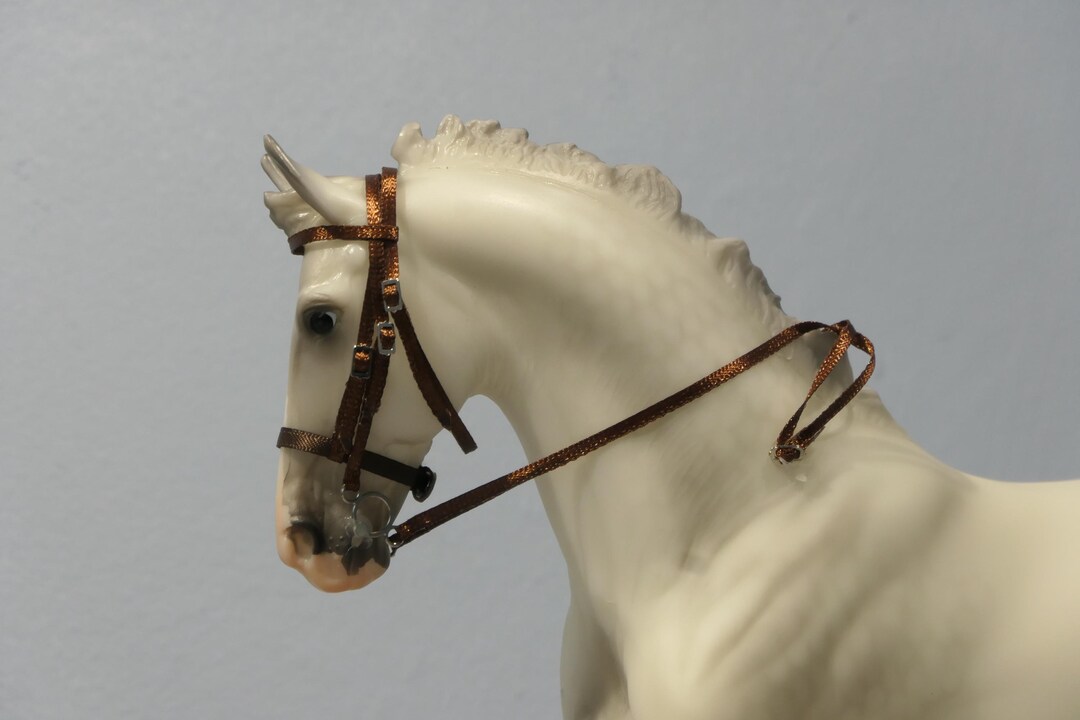 Breyer Traditional Ribbon Bridle With Realistic Two-ring Gag Bit - Etsy
