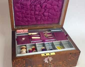 Vintage sewing box | Etsy