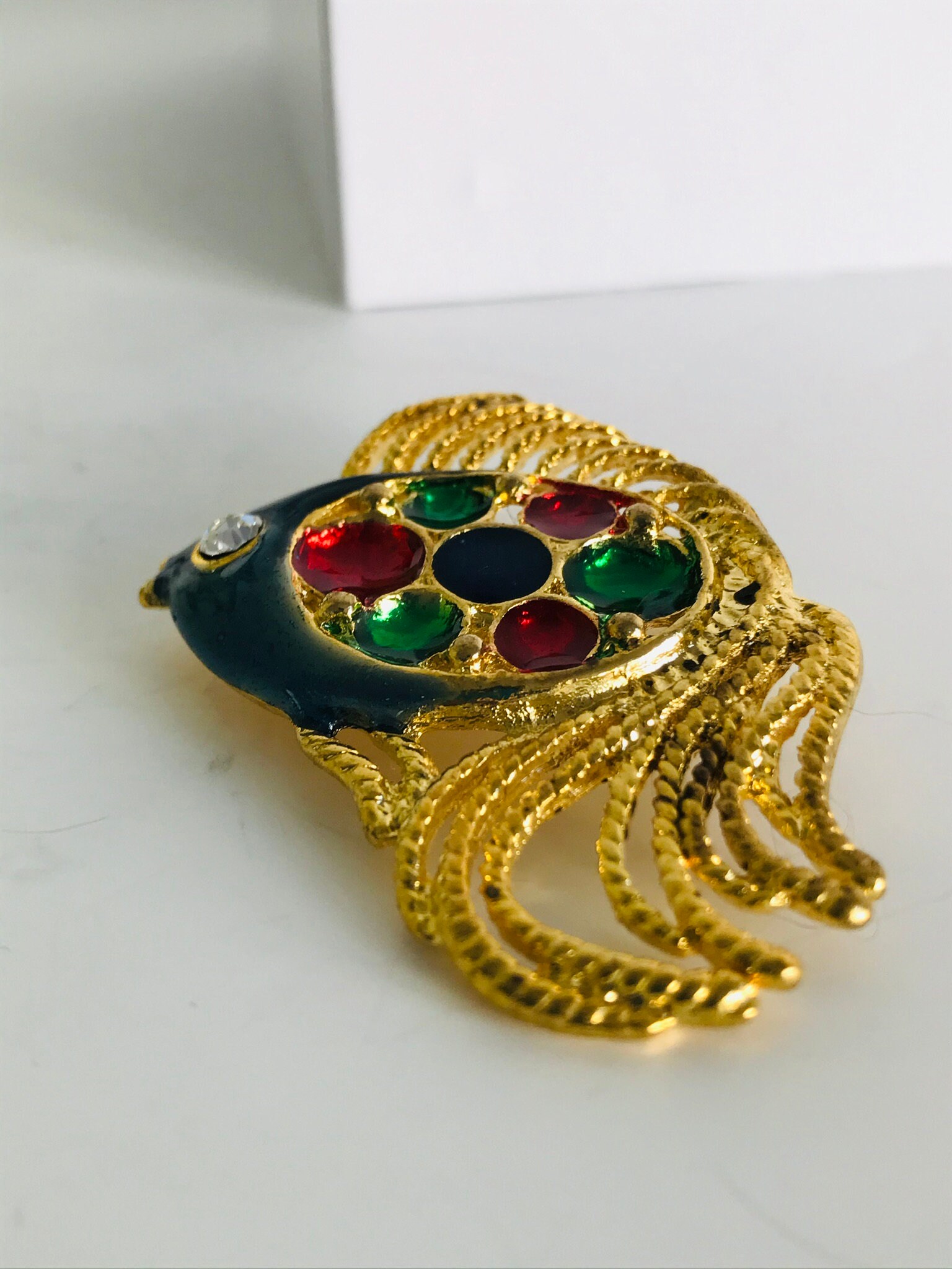 Daxon Fish Brooch Jewellery / 1980s Brooch / vintage Brooch / | Etsy