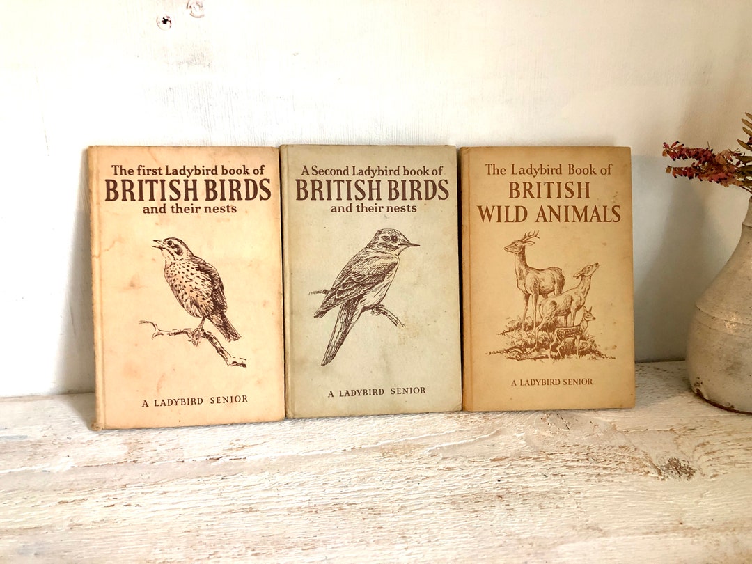 Ladybird Books British Birds and Their Nests & British Wild Animals ...