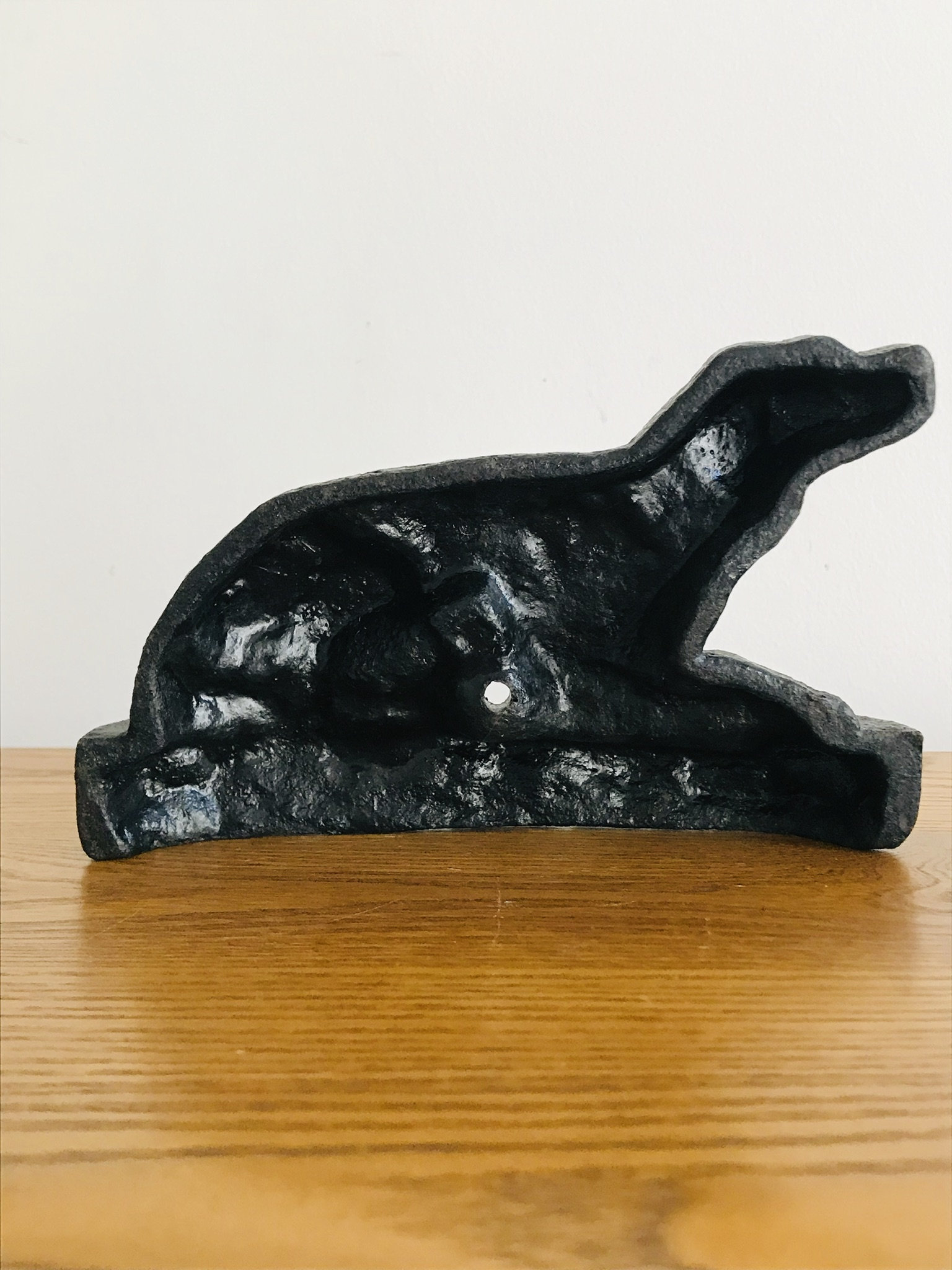Cast Iron Dog Black Labrador Cast Iron Statue Old Cast Iron - Etsy