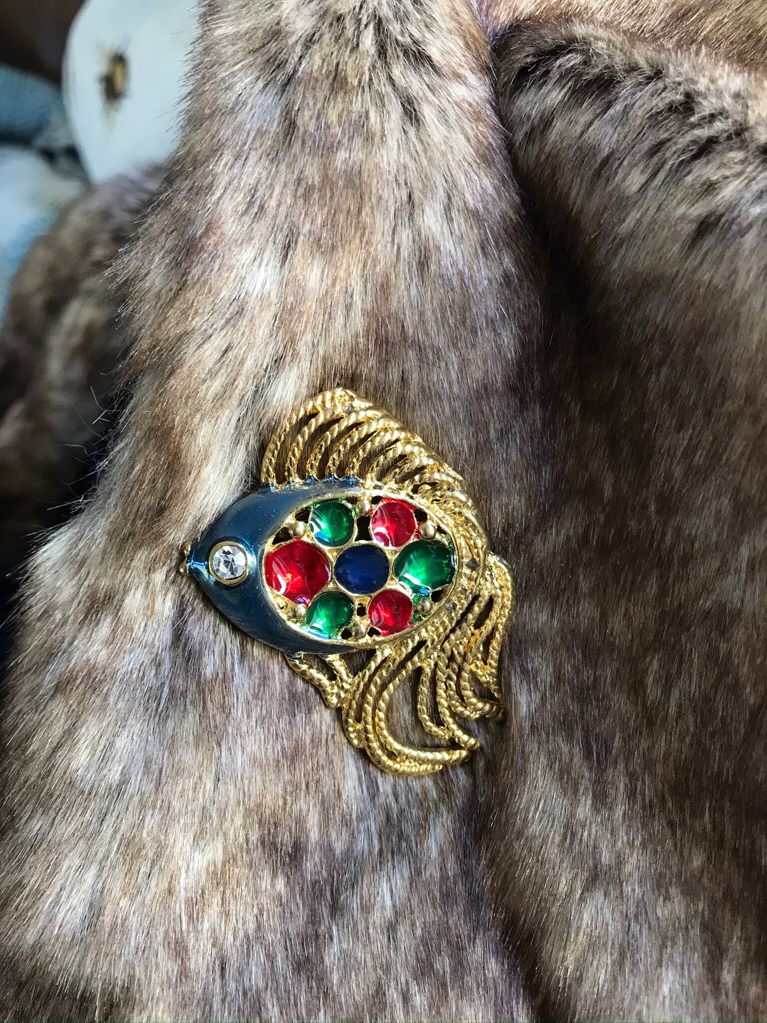 Daxon Fish Brooch Jewellery / 1980s Brooch / Vintage Brooch / - Etsy ...