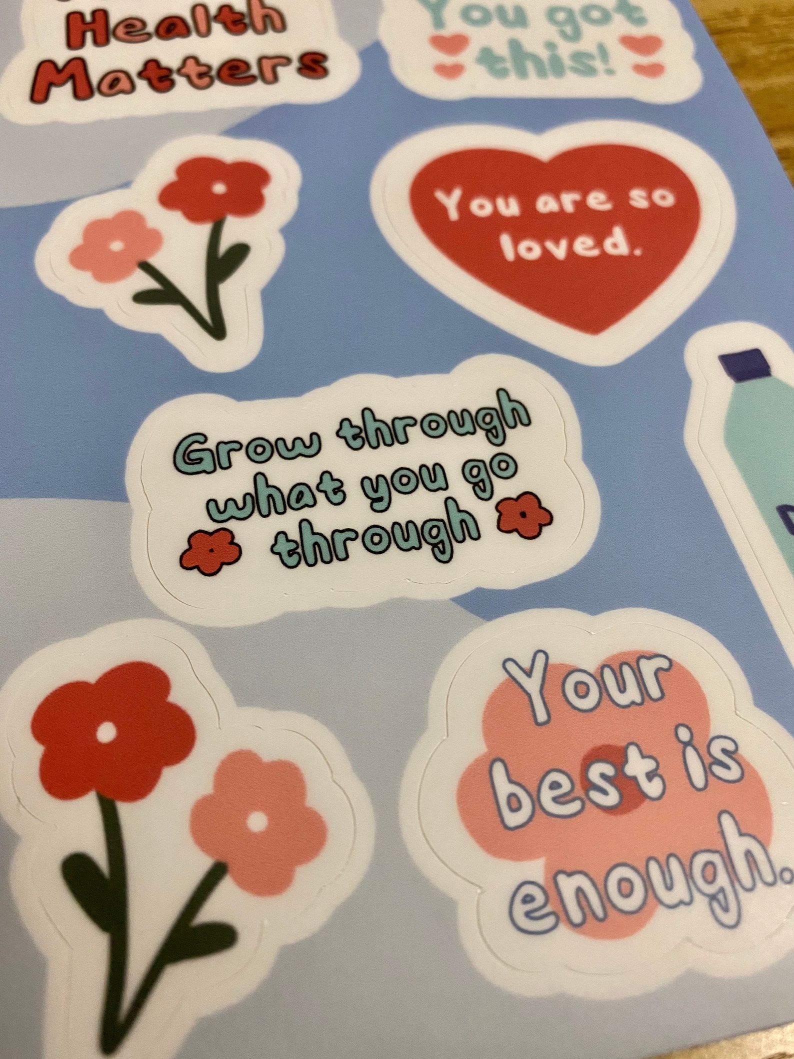 4x6 Sticker Sheet Mental Health Matters Stickers for - Etsy