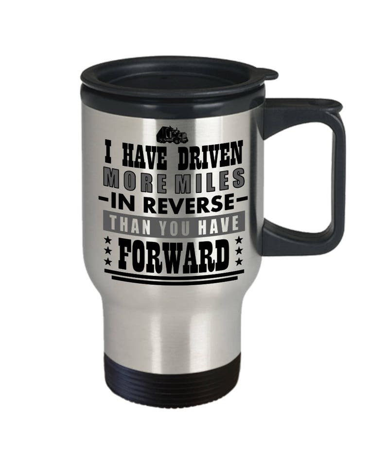 Coffee Mug for Truck Drivers Trucker Travel Mug Funny Gift - Etsy