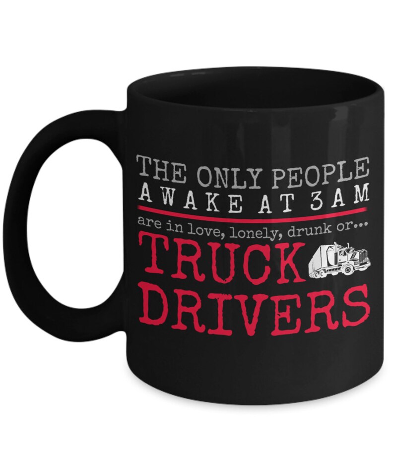 Truck Driver Gift, Trucker Mug, Funny Truck Mug, 18 Speed, Truck Driver ...