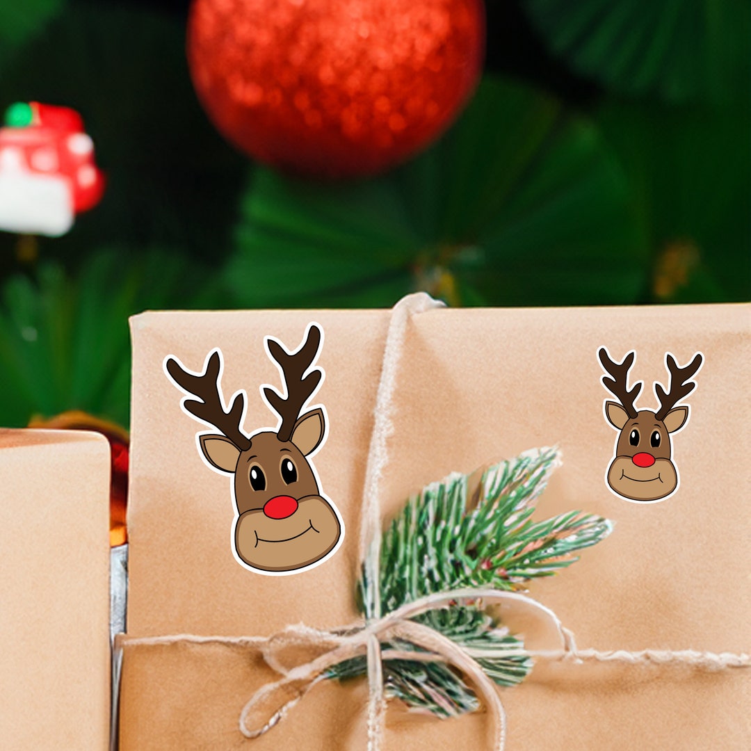 Christmas Reindeer - Cute Ears & Reindeer Face, Great Gift for Inlaws ...