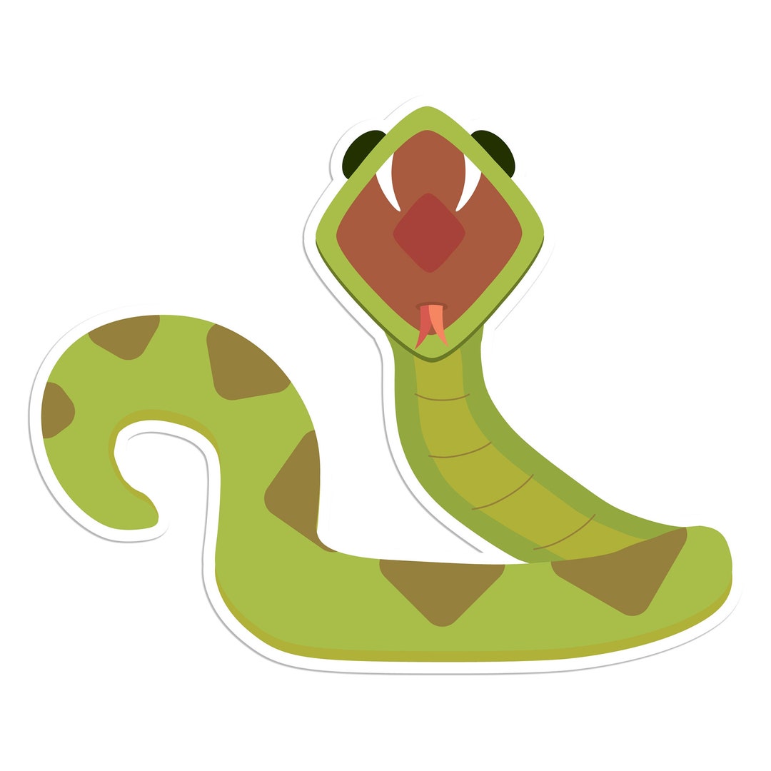 Slither Into Style: Snake Sticker for Phone Cases and Accessories ...