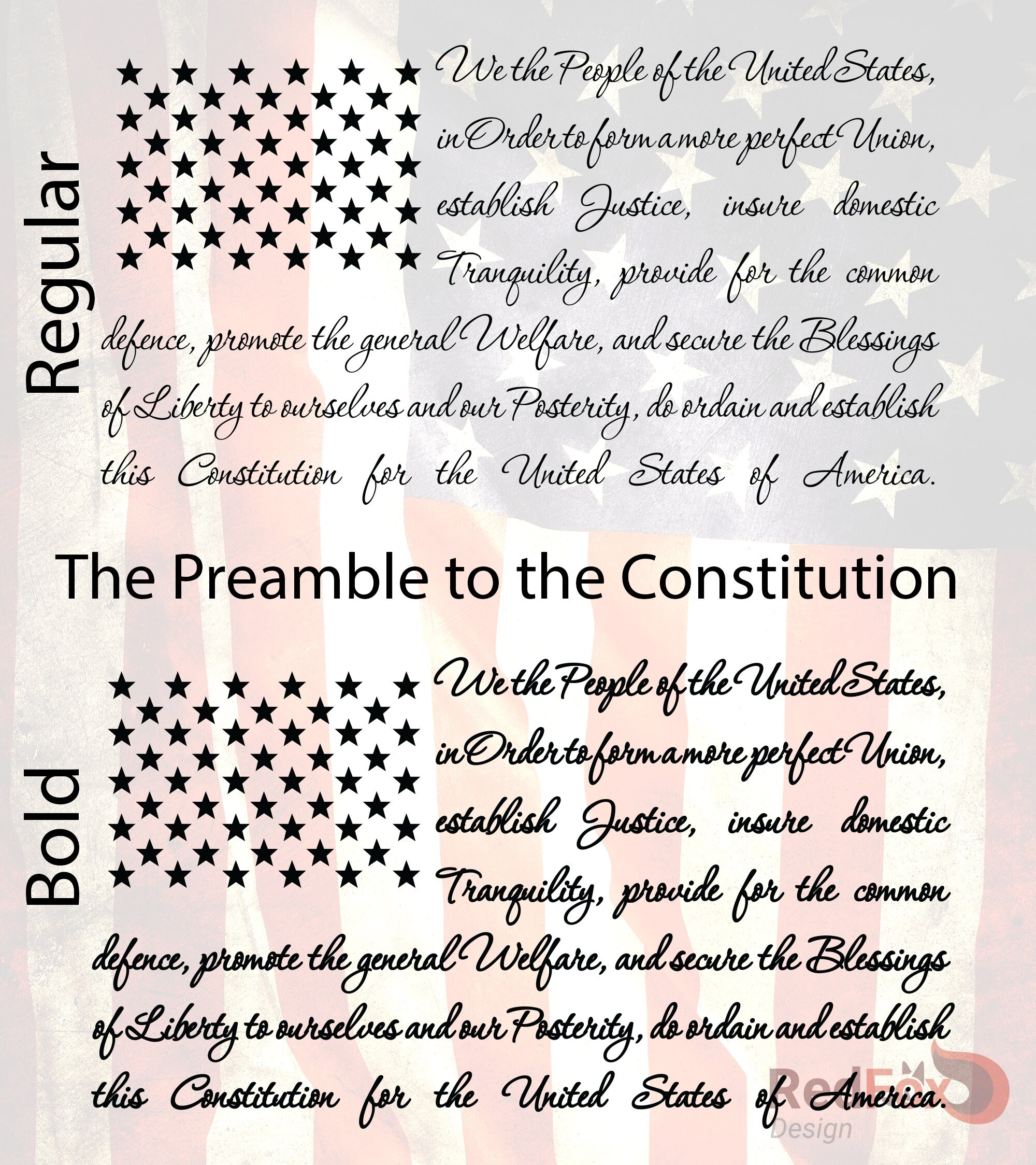 US Flag, America, Pledge of Allegiance, Preamble Constitution - SVG Cut ...