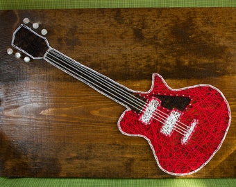 Guitar String Art - Etsy