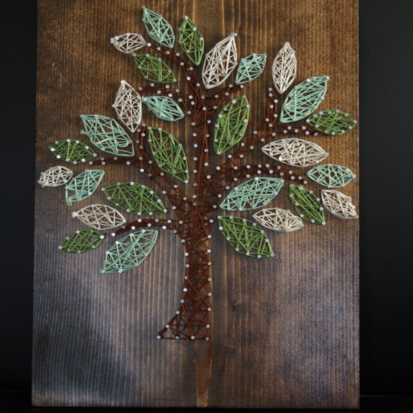 Tree String Art - Etsy
