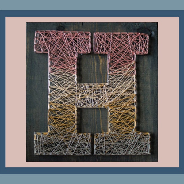 Monogram String Art - Etsy