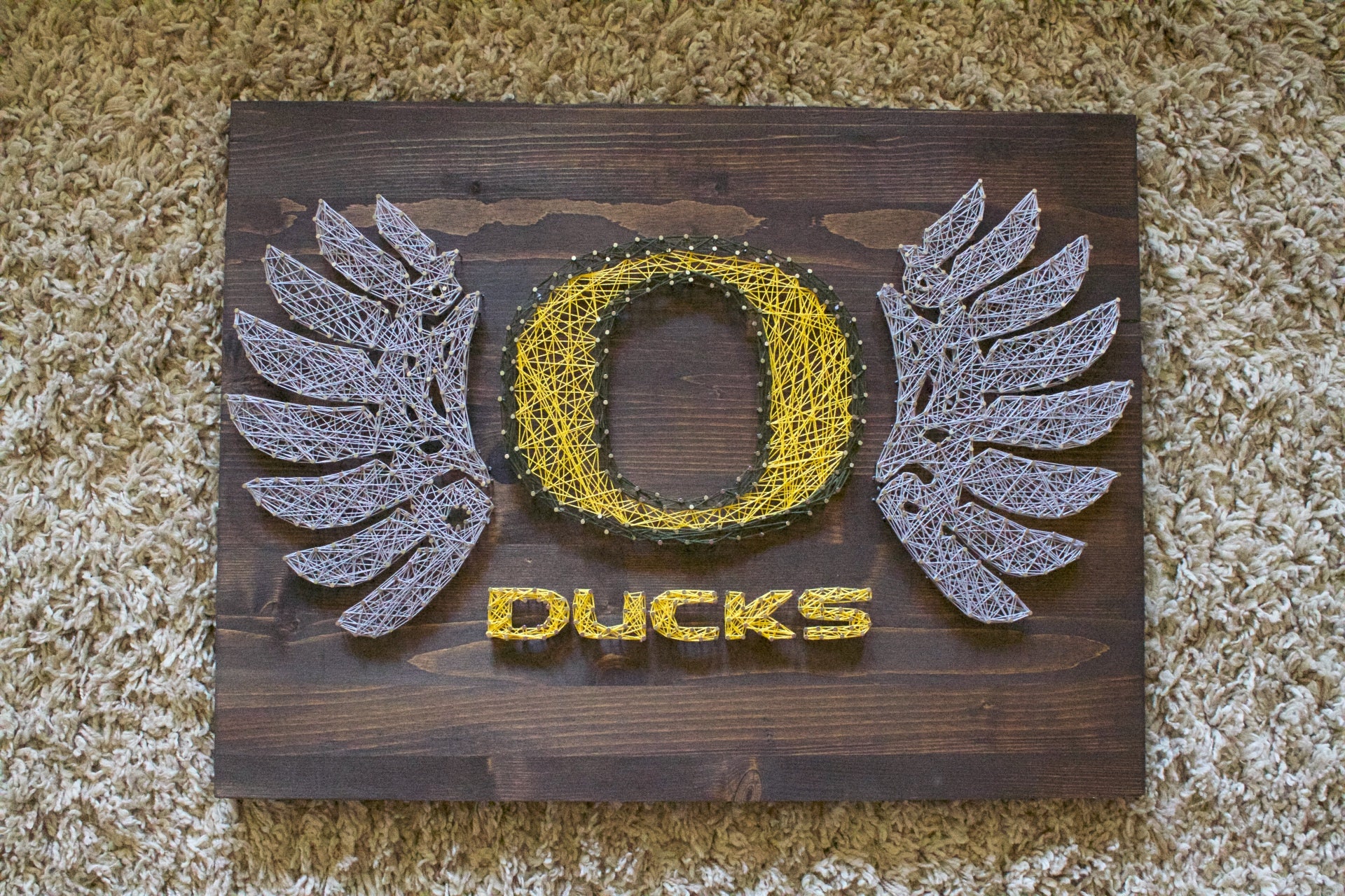 Oregon Duck Wings Logo Large