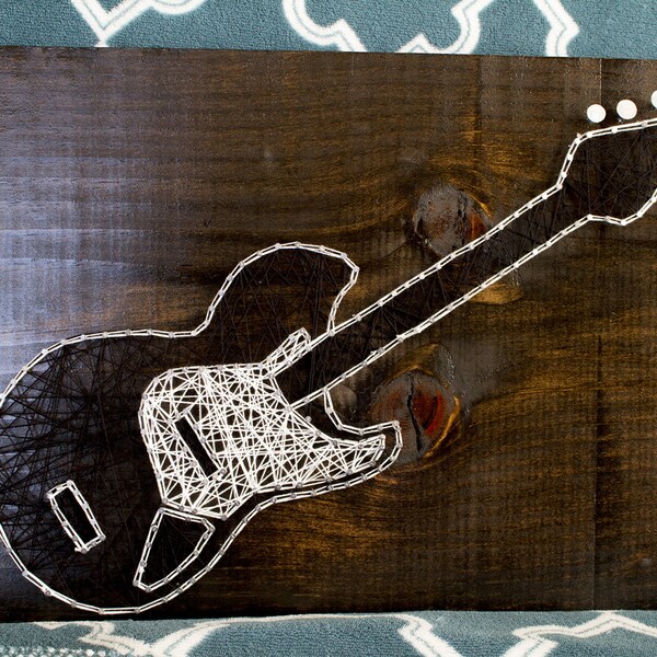 Guitar String Art - Etsy