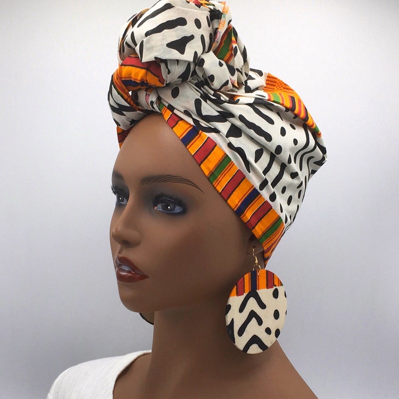 African Head Tie - Etsy