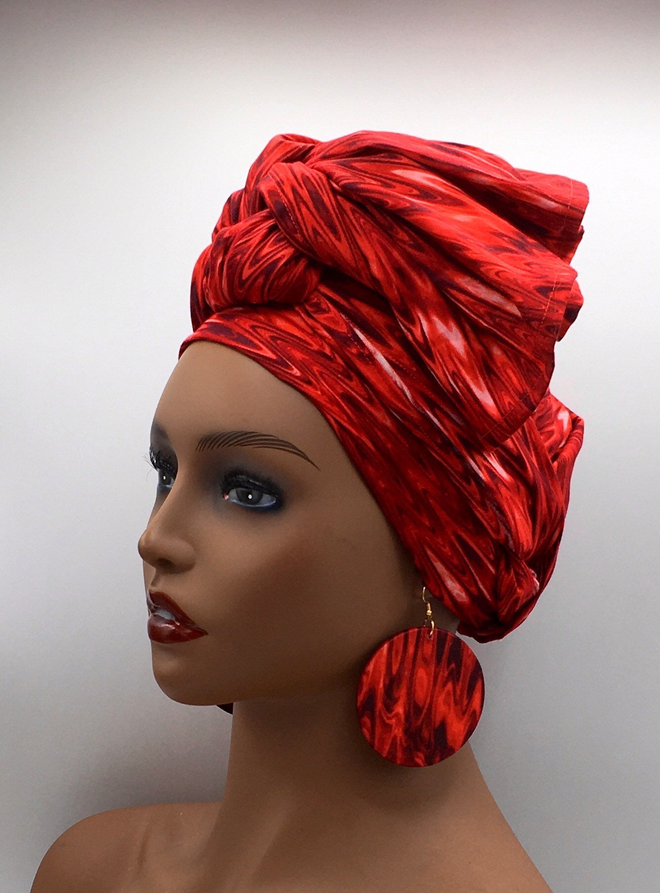 Head Wraps for Black Women - African Cloth Turban - African Head Wrap ...