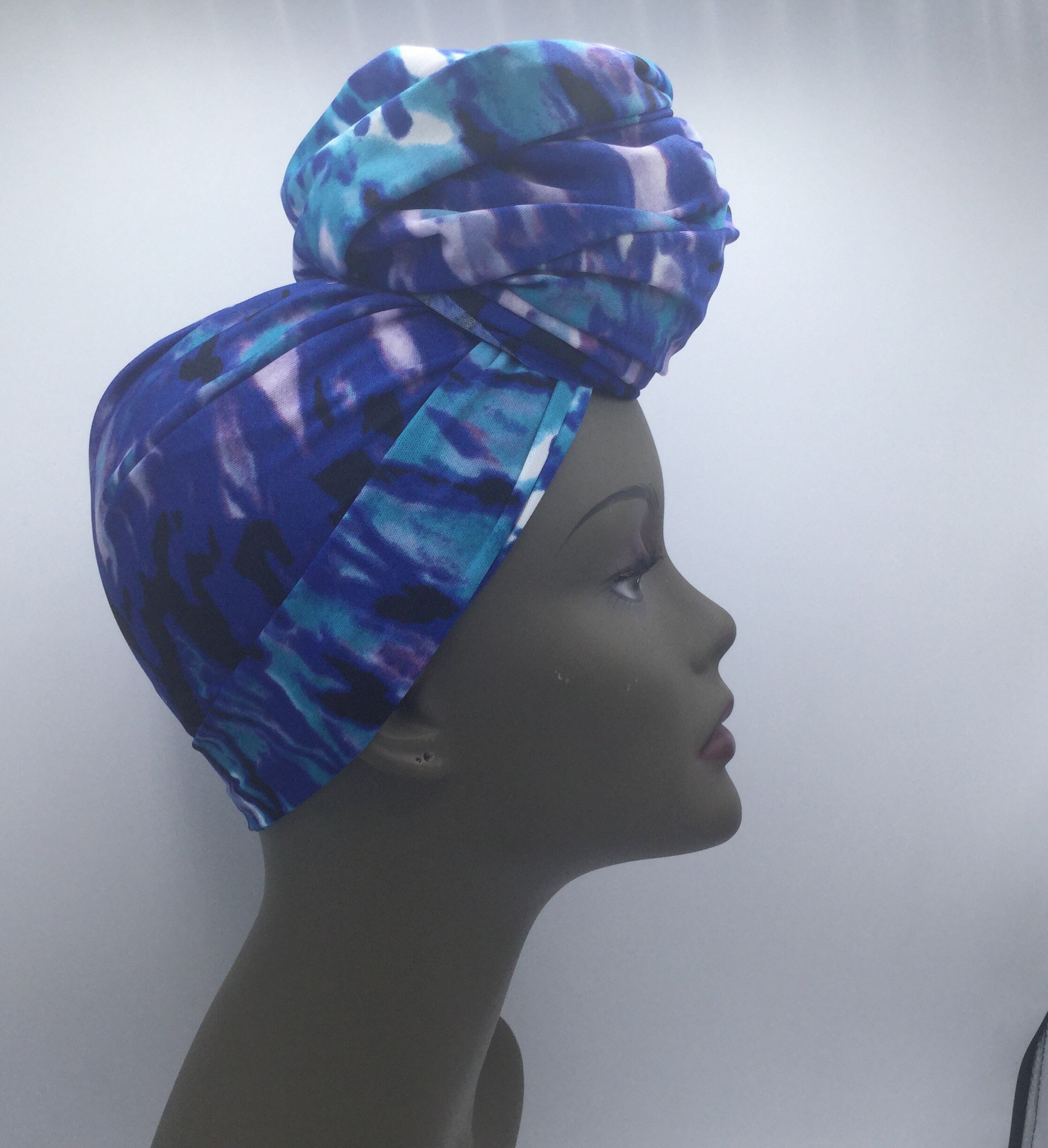 Blue Head Wrap