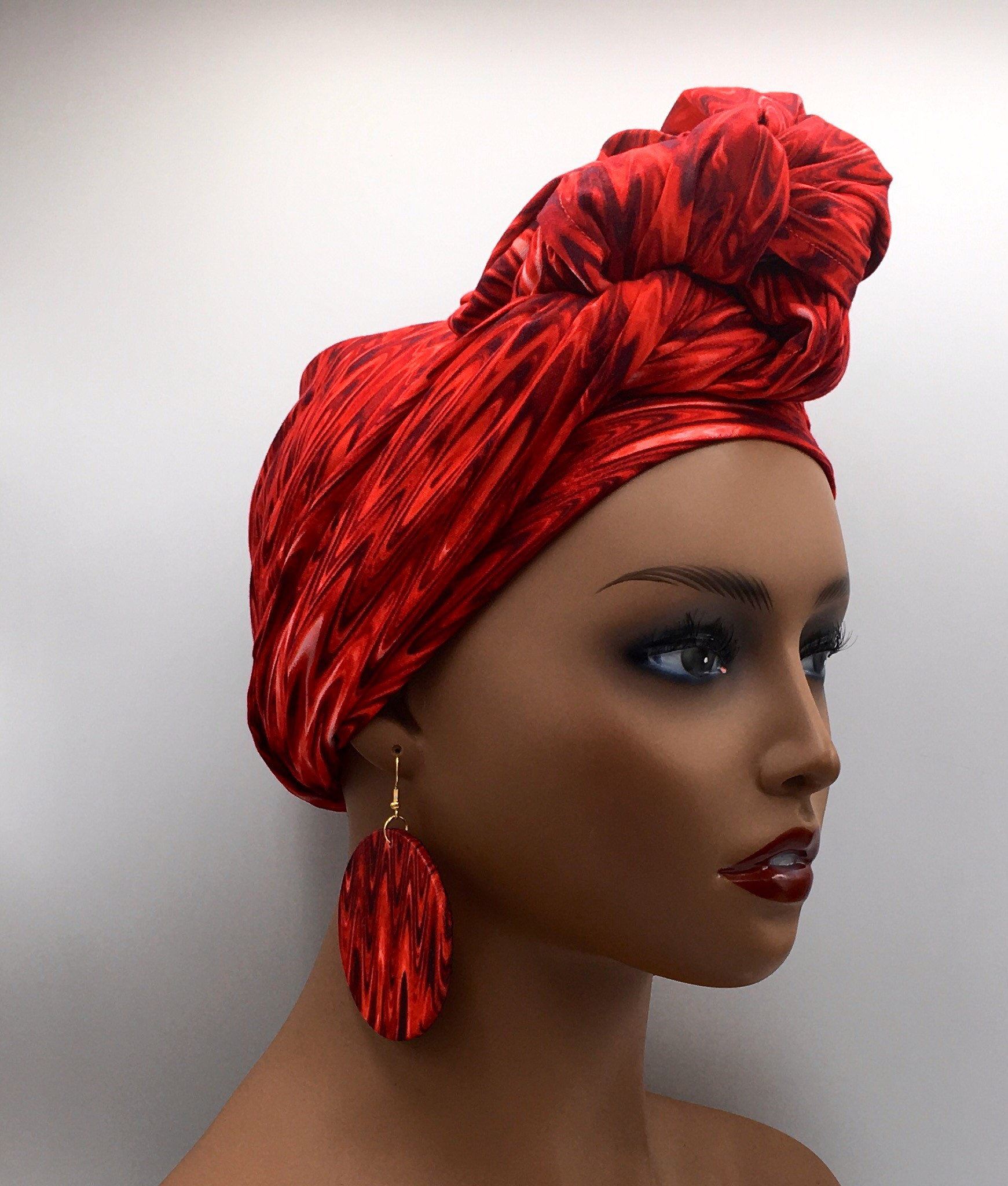 Head Wraps for Black Women - African Cloth Turban - African Head Wrap ...