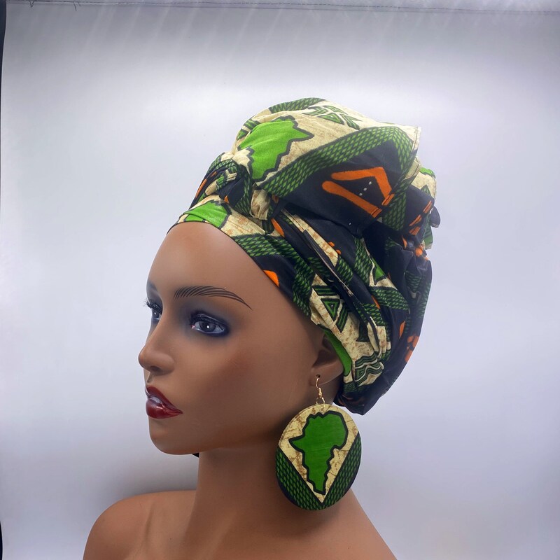 African Head Wrap - Etsy