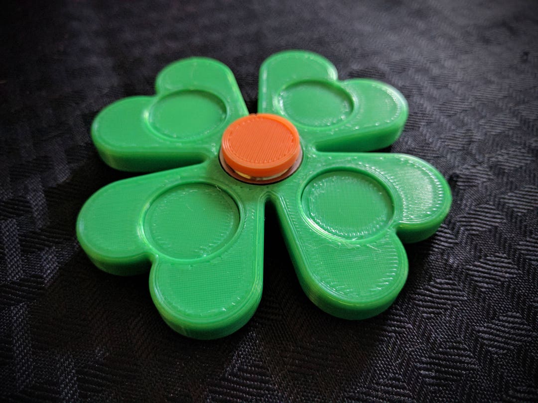 Blarneyspin - Shamrock - 4 Leaf Clover - Fidget Spinner - LARGE ...