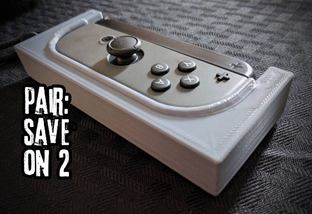 PAIR of Nes-style Joy-con Controller Grip for the Nintendo Switch ...
