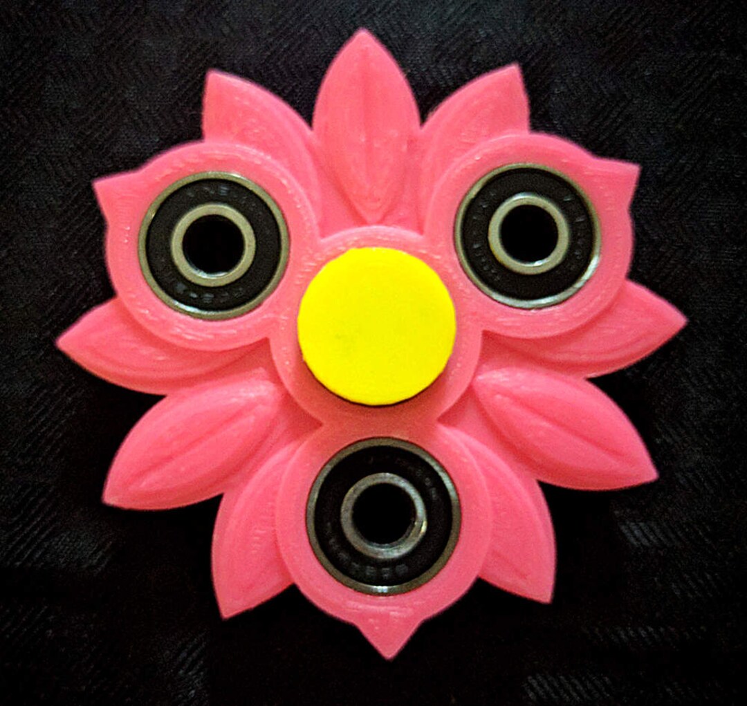 Girly Girl Fidget Spinner - Custom Color - Focus Enhancer Stress ...