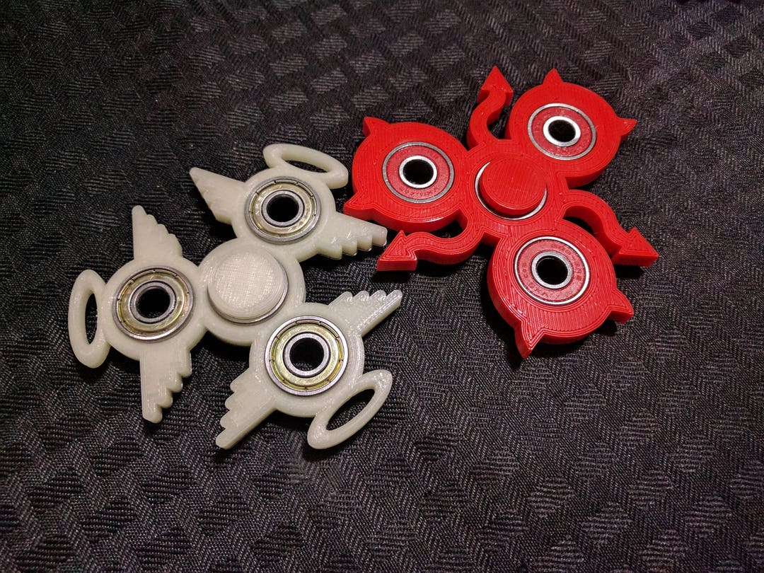 Conscience Combo Fidget Spinner 2-pack - Angel and Devil - Custom Color ...