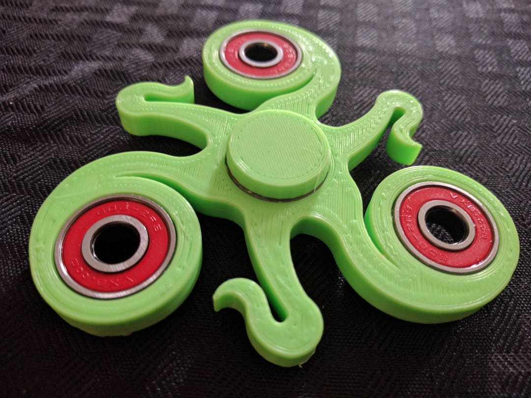 Mcthulhu, Jr. Fidget Spinner Custom Color Focus Enhancer Stress Reducer ...