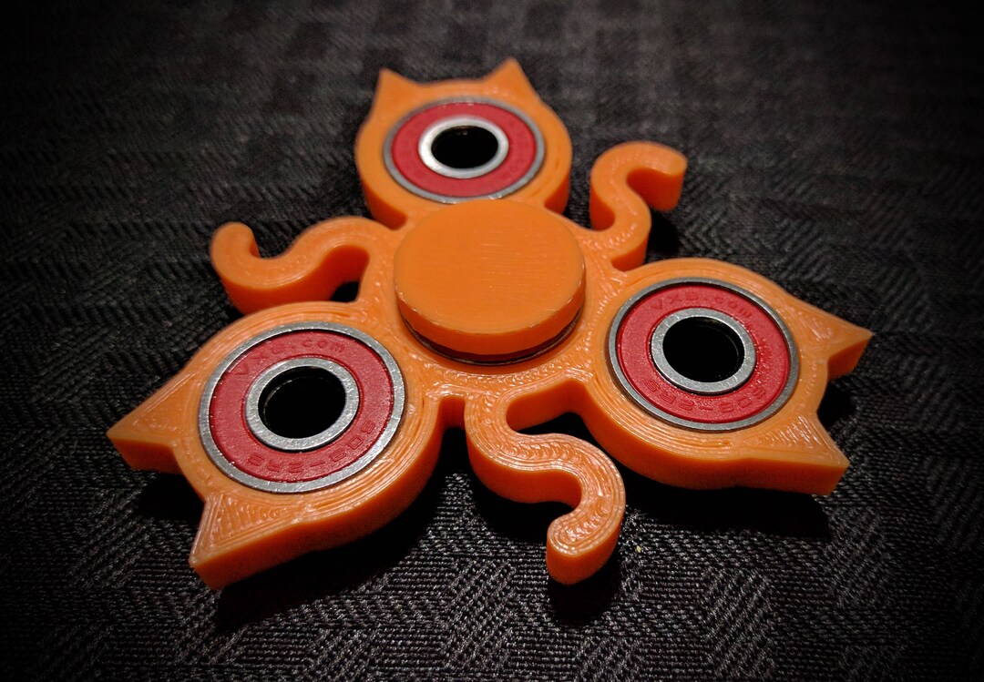 CATSPIN Fidget Spinner - Custom Color - Focus Enhancer Stress Reducer ...