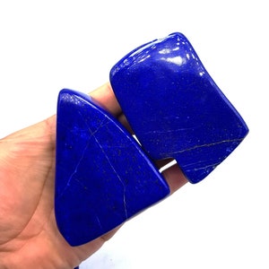 Nice Lapis Lazuli High Quality Free Form Tumble 4 Pieces - Etsy