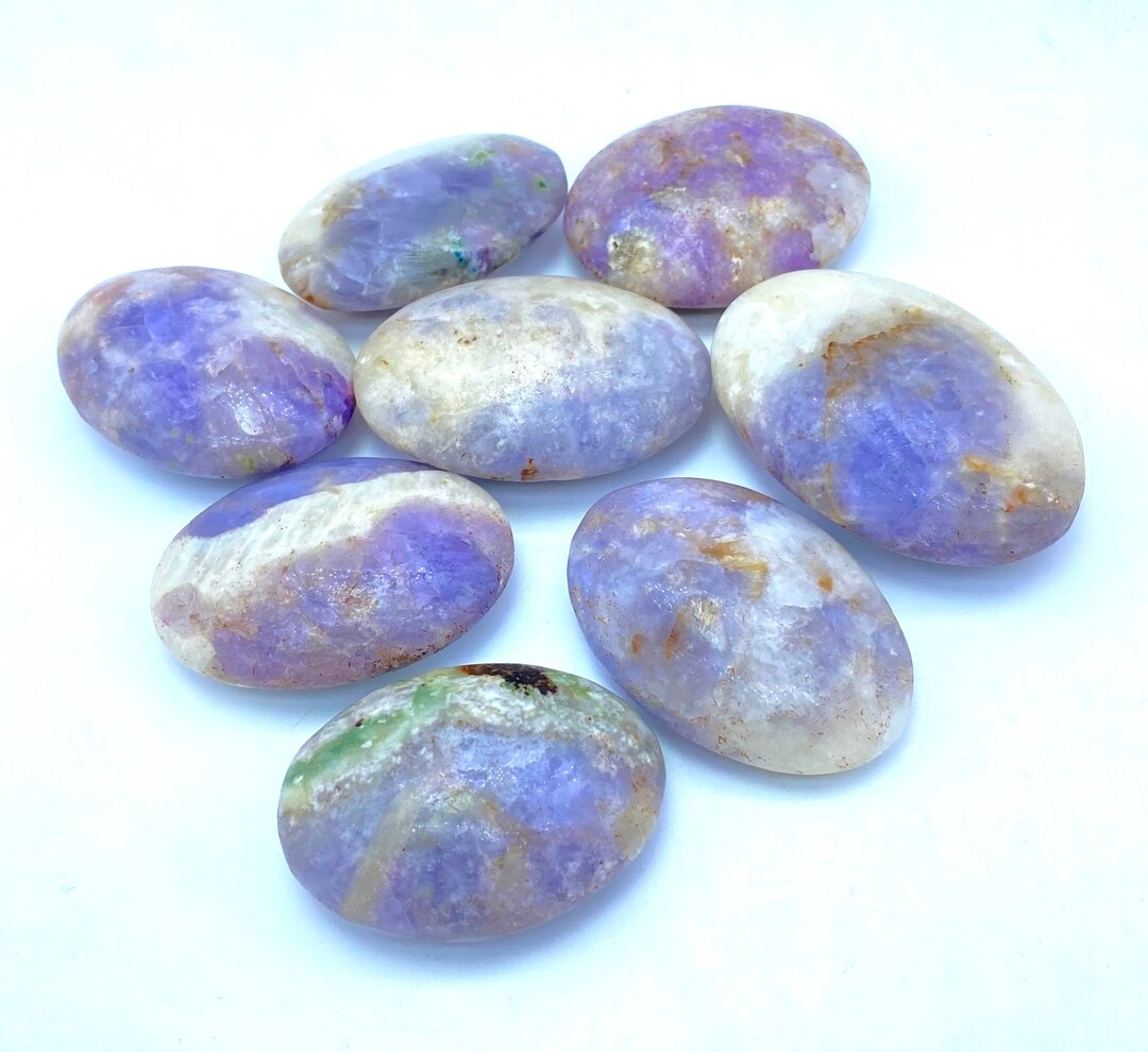 Beautiful Pink Hackmanite Palm Stone,hackmanite Palms,hackmanite ...