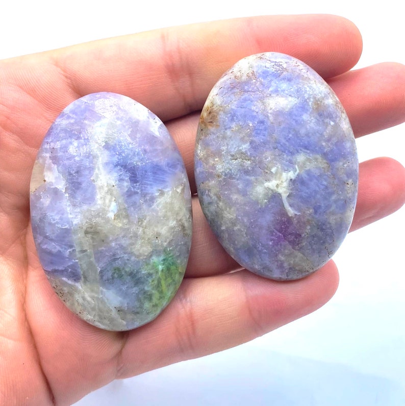 Beautiful Pink Hackmanite Palm Stonehackmanite - Etsy