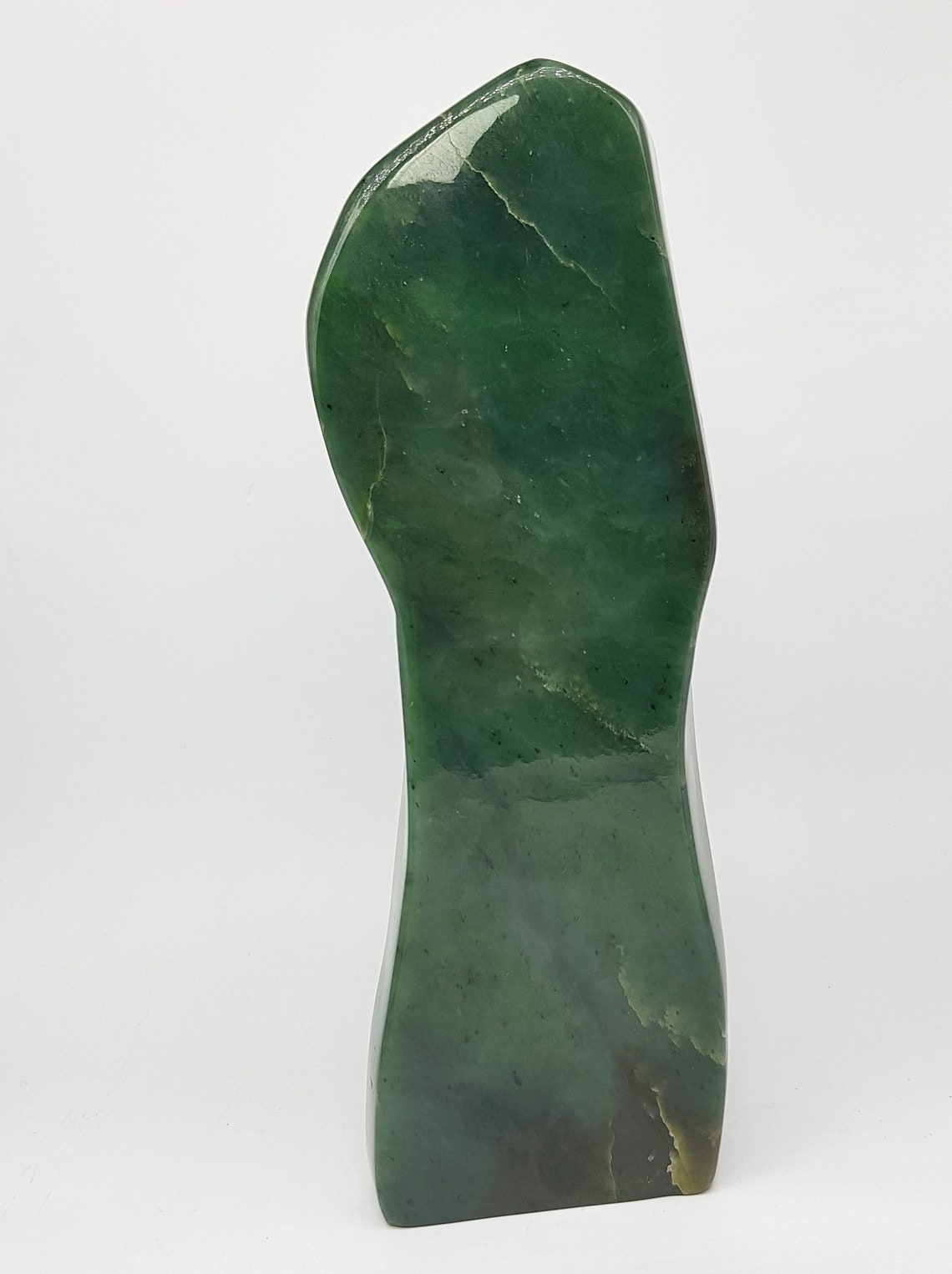 Green Nephrite Jade Huge Polish Freeform Tumble 236 X 118 X 70 - Etsy