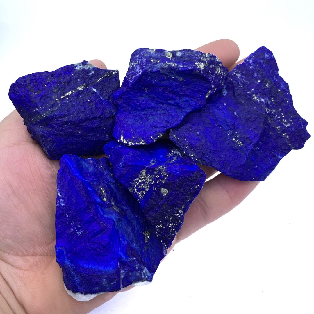 5 Stück Rohe Lapislazuli Mine 4, Lapis Lazuli, Lapis Lazuli Mine 4 ...