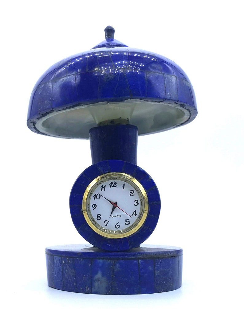 Lapis Lazuli Table Umbrella Clock Size 7 X 13 Inches - Etsy