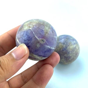 Beautiful Pink Hackmanite Spheres, Hackmanite Spheres, Hackmanite ...