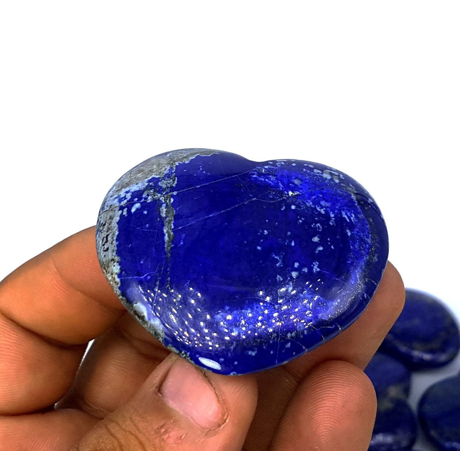 Natural Color Lapis Lazuli 14 Pieces Hearts Wholesale - Etsy